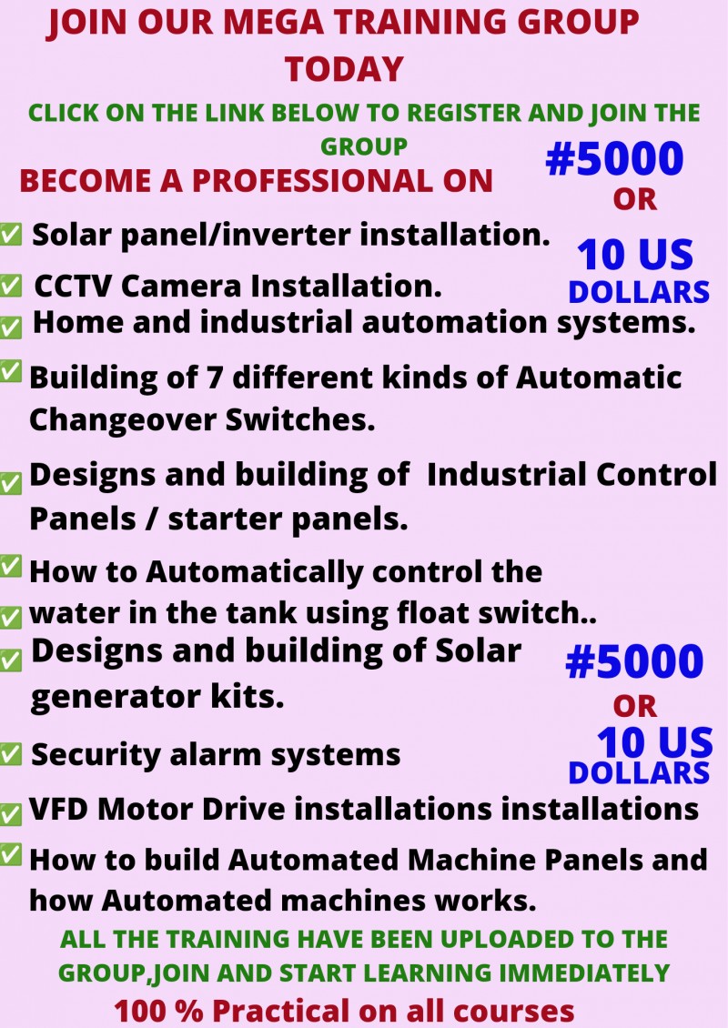 Buy ONLINE MEGA TRAINING by JAMES OKORIE TECHNICAL INSTITUTE on Selar