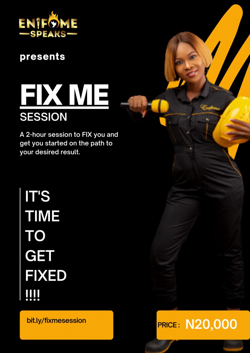 Buy Fix me Session by Enifome Ogbimi on Selar