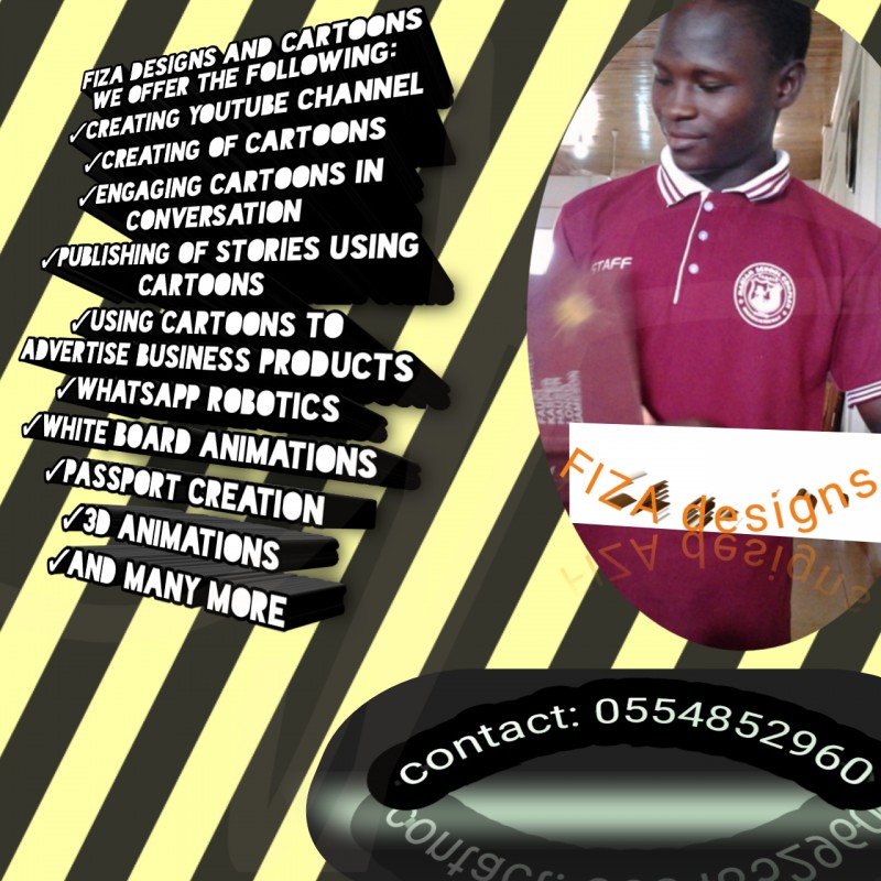 Buy FIZA designs and Cartoons by Abdulai Zinya on Selar