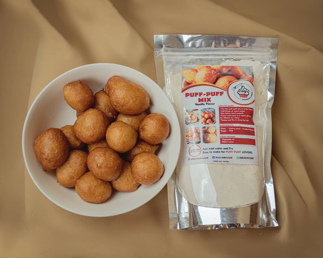 Buy Puff puff mix by Favy's bakeworld and affairs on Selar