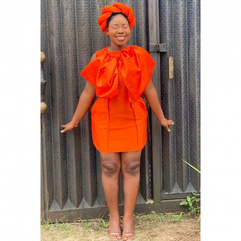 Buy Satin sweet gown by Favzz Clothing on Selar