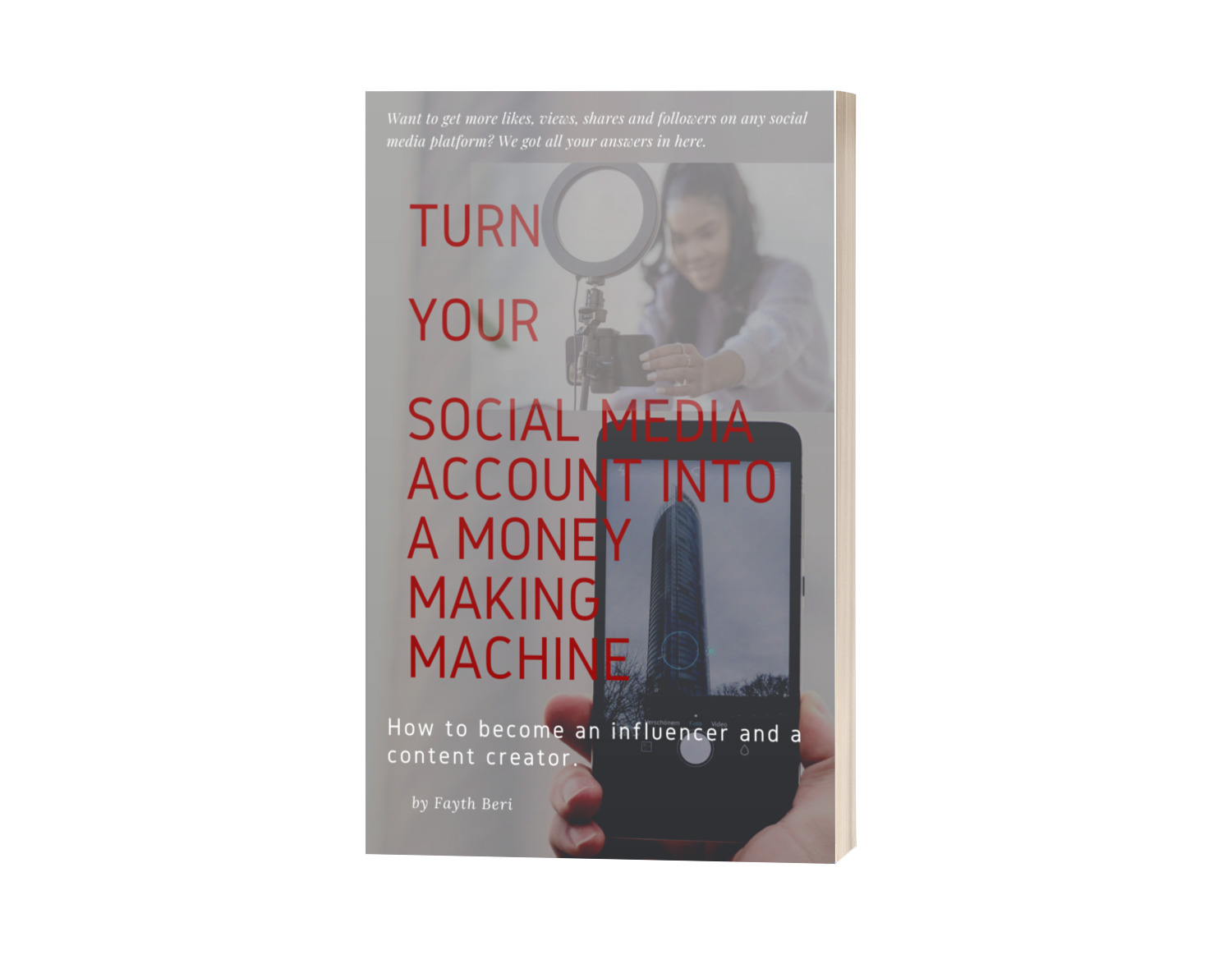 Buy TURN YOUR SOCIAL MEDIA ACCOUNT INTO A MONEY MAKING MACHINE by Idoko ...