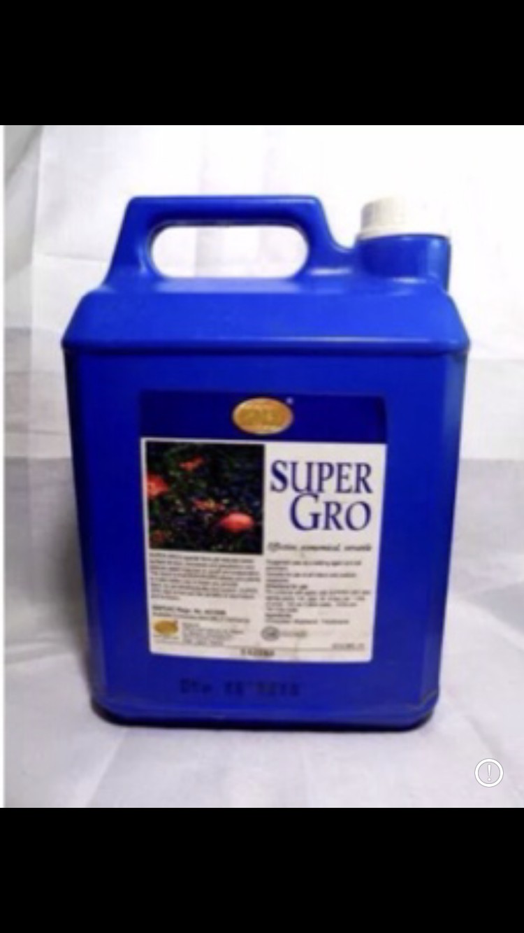 Buy Super Gro(Organic Fertilizer)5liters by Adewuyi nofisat on Selar