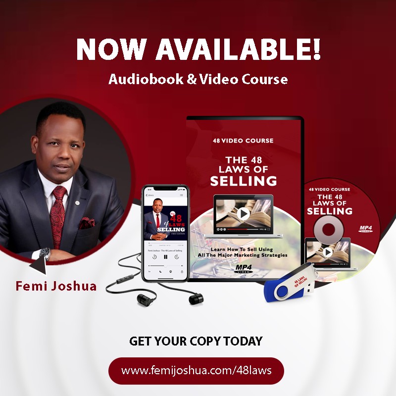 Buy The 48 Laws of Selling Video Course by Femi Joshua on Selar