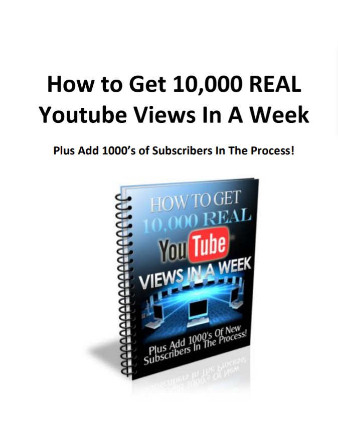 Buy How To Get 10,000 YouTube Views / Subscribers In One Week by John Harris on Selar