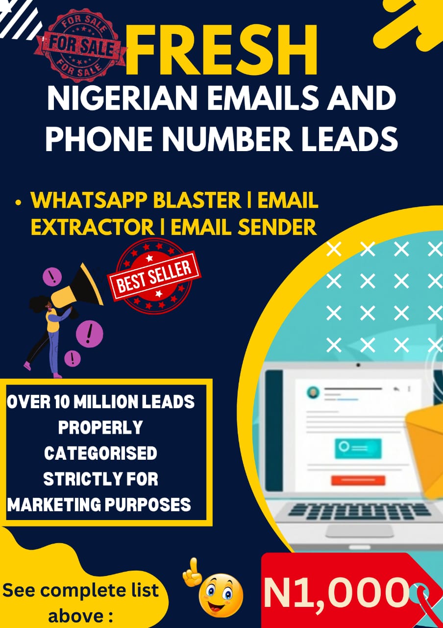 Buy Email and Phone number Leads by Social Media Tool Kit on Selar