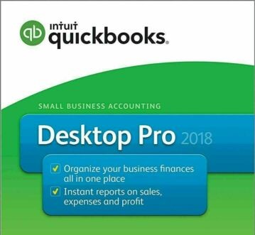 Buy Intuit QuickBooks Desktop Pro 2018 3 Users -E-delivery by fully tv ...