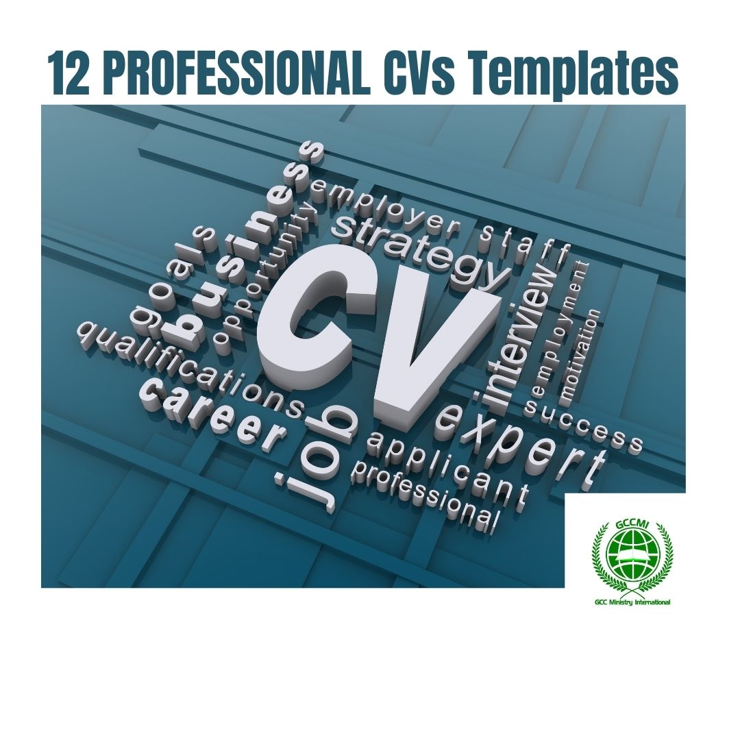 Buy Professional CV Templates by Glorious Christian Children ...