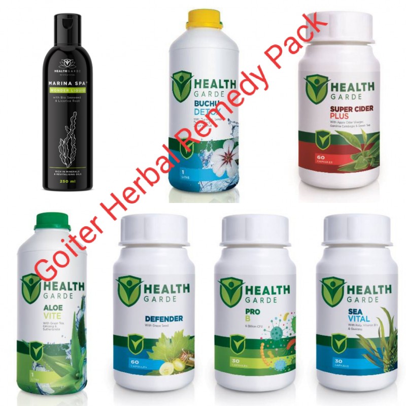 Buy Goiter Remedy Pack - Nutritional And Herbal Medicine from ...