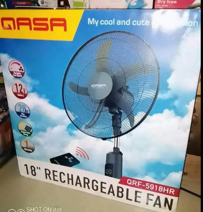Buy NASA 18" rechargeable standing fan by Osadjere paul on Selar