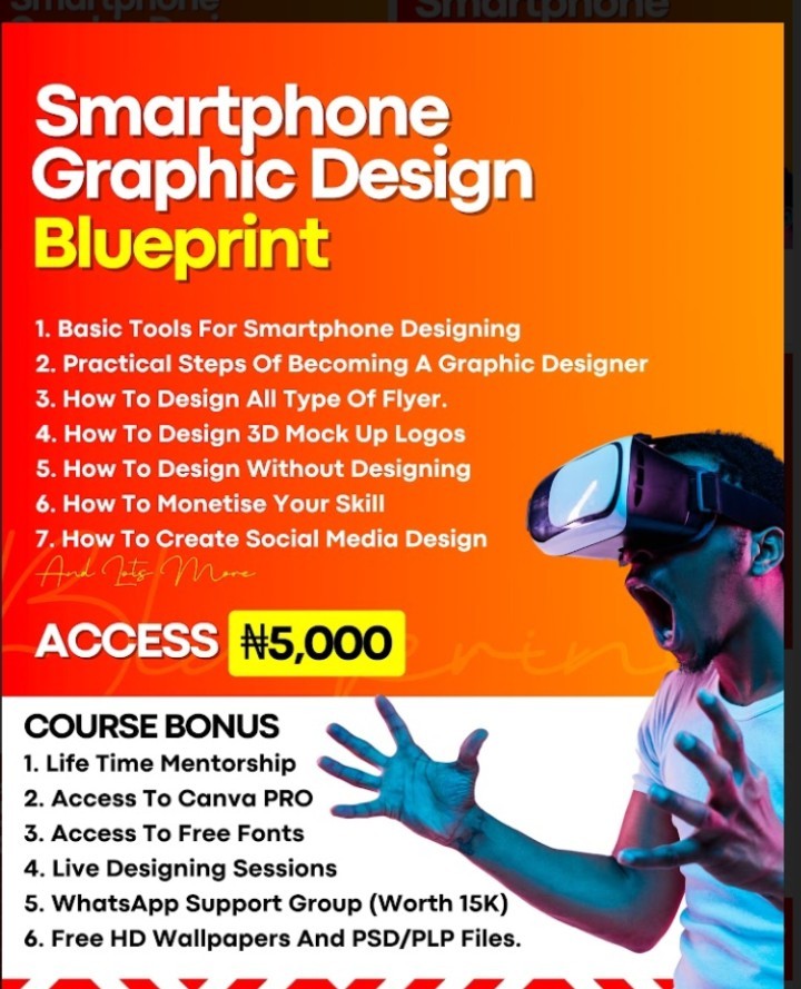 Buy Smartphone Graphics Design by Hussaini Habiba on Selar