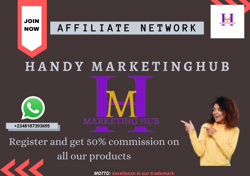 Subscribe Handy marketinghub Affiliate NETWORK by Handy marketinghub on Selar