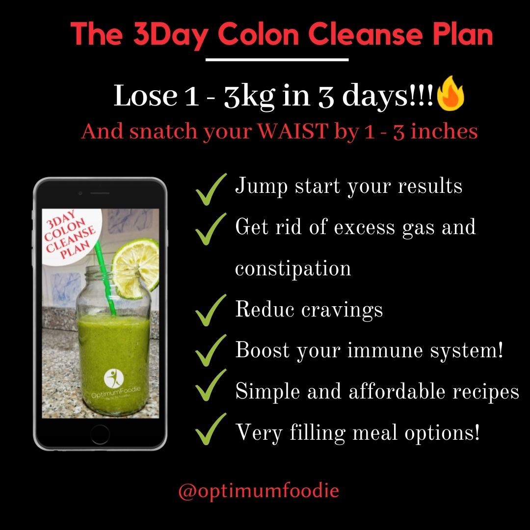 Buy The 3Day Colon Cleanse Plan by Odunayo Abdulai on Selar