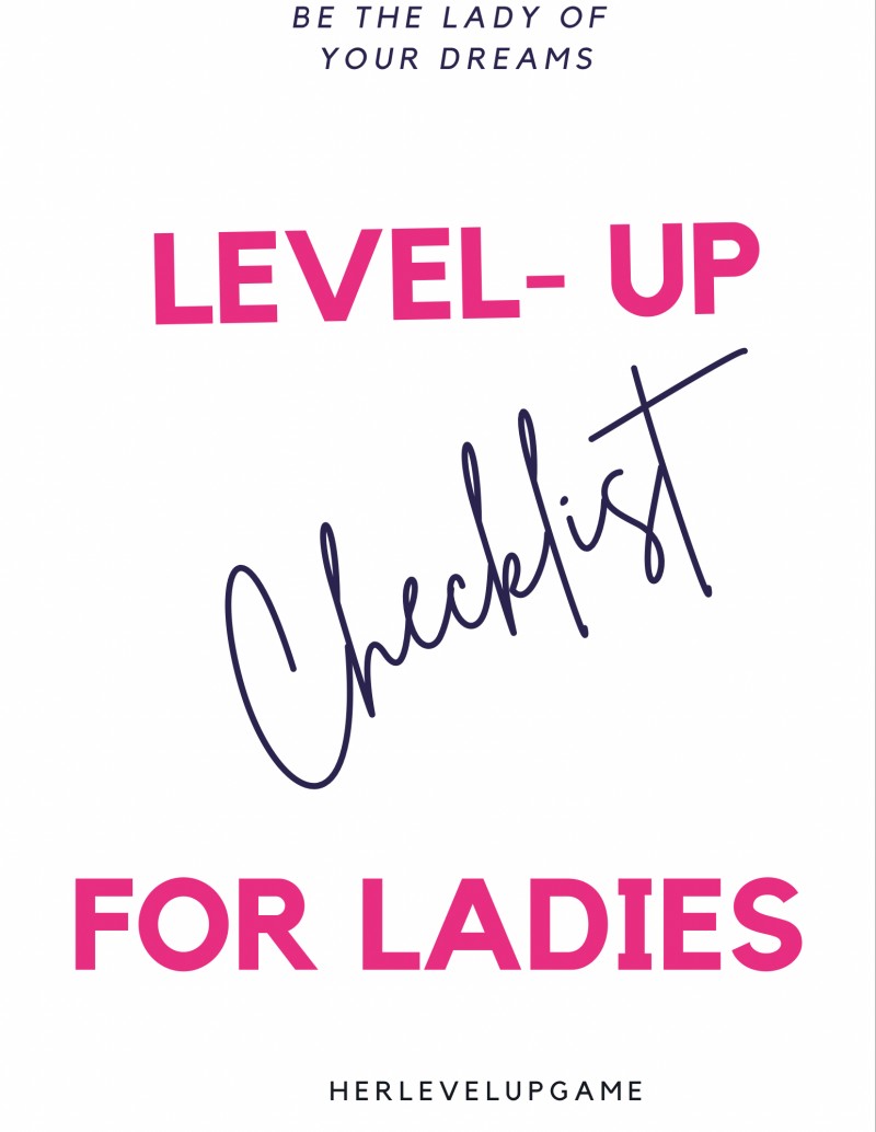 Get LEVEL UP CHECKLIST by Herlevelupgame on Selar