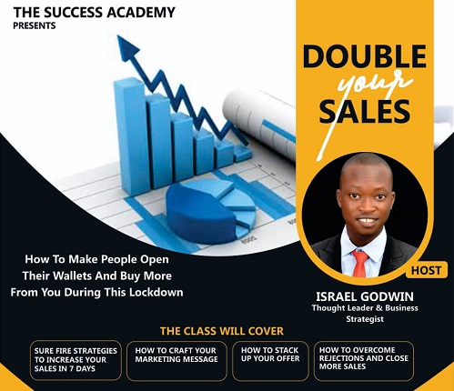 Buy Double Your Sales by Israel Godwin on Selar