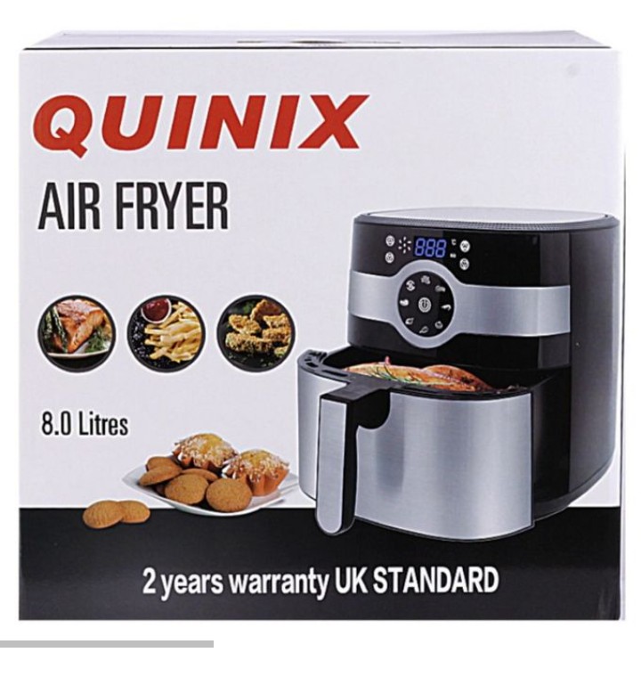 Buy Quinix AIRFRYER 8L Large Capacity UK STANDARD by Samson Ibukun ...