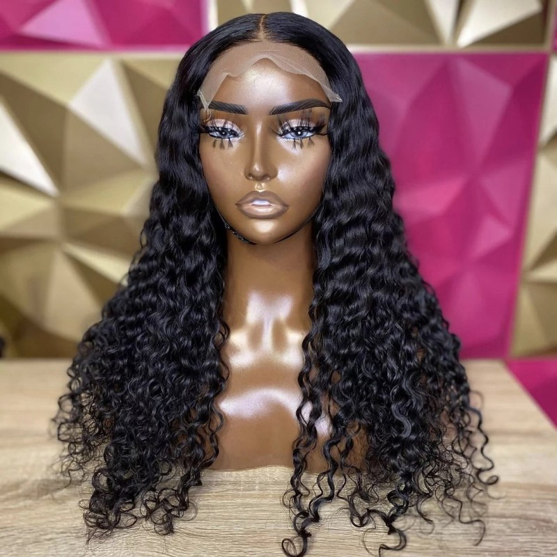 Buy 24'' Deep Wave Closure Wig from TSA by Ife's Wishlist on Selar
