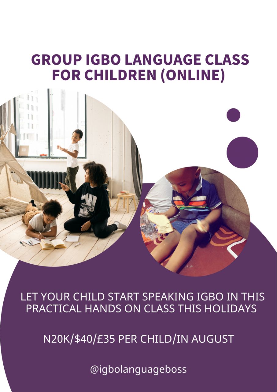 Buy HOLIDAY GROUP CHILDREN'S IGBO LANGUAGE CLASS by Igbo language ...
