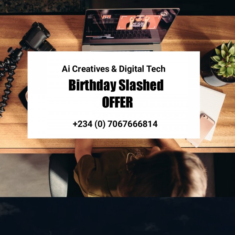 Buy Birthday Offer by Ai Creatives & Digital Tech on Selar