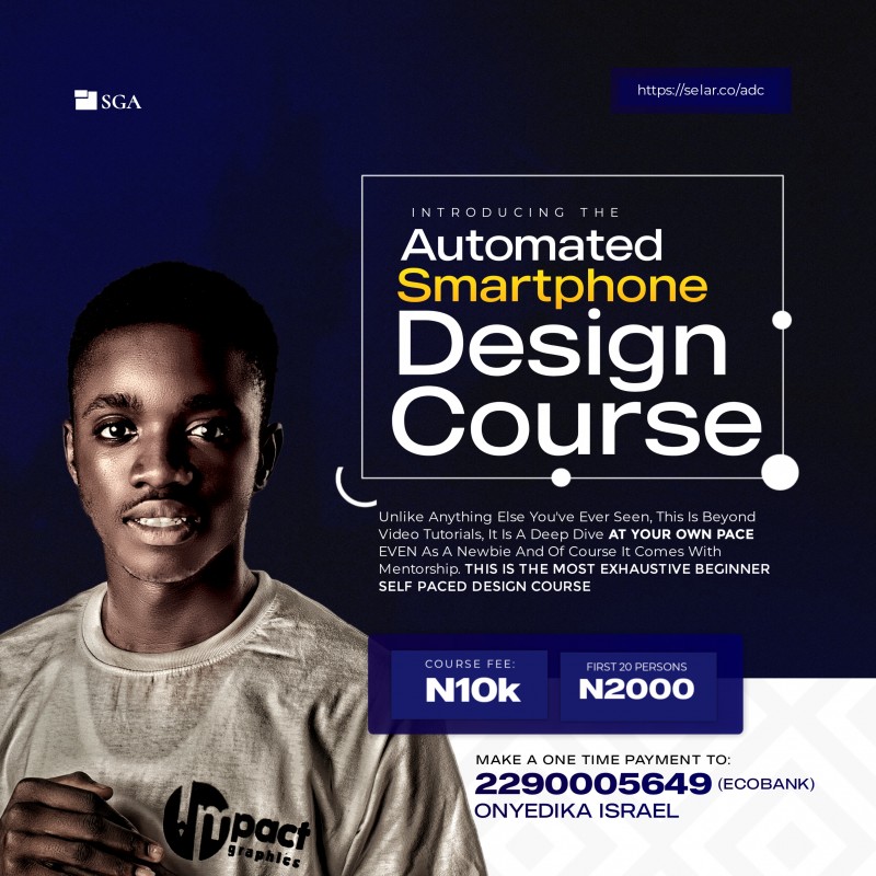 Buy SGA Automated Design Course by Israel Onyedika on Selar