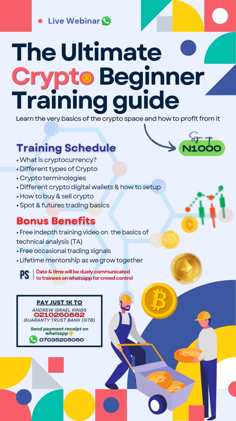 Buy The Ultimate Crypto Beginner Training guide by Andrew Israel Kings on Selar