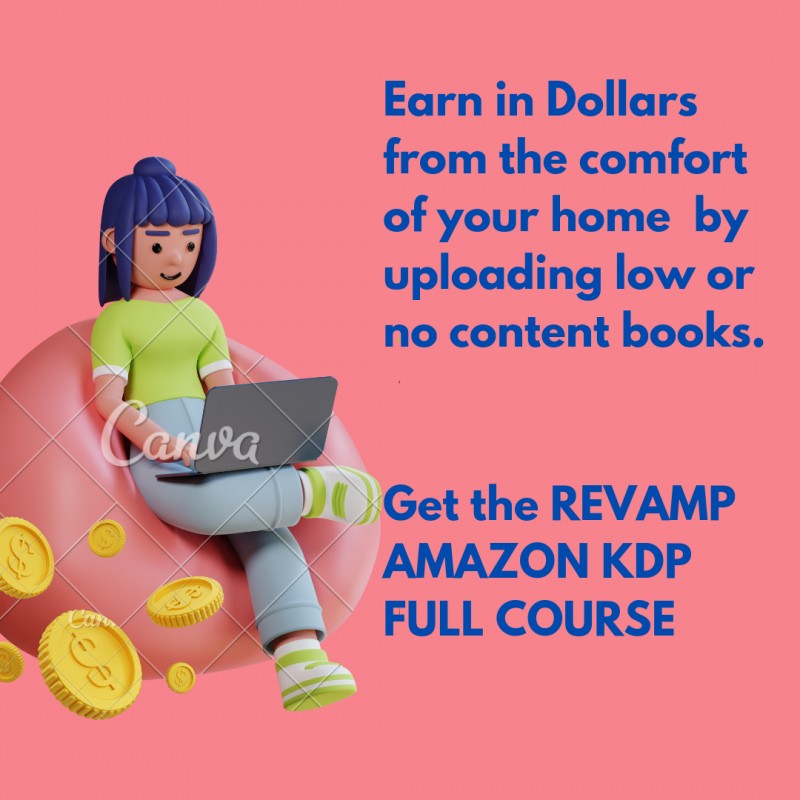 Buy Revamp Amazon kdp full course by Jonathan Maiyaki on Selar