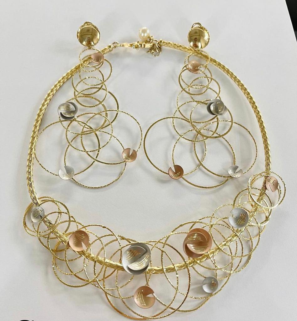 Buy Jewelry set Gold #014 by Jewelrysense.Gold on Selar