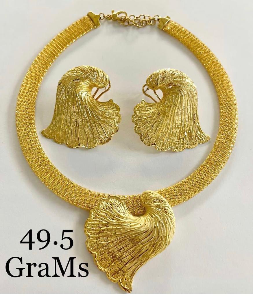 Buy Jewelry set Gold #018 by Jewelrysense.Gold on Selar
