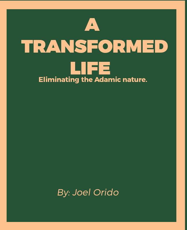 Buy A Transformed Life by Joel Oghenekewe Orido on Selar