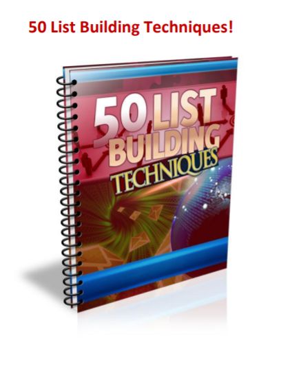 Buy 50 List Building Techniques by E-books on Selar