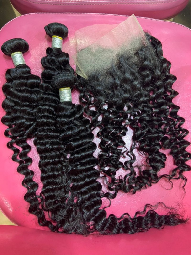 Buy 30” virgin deep wave plus frontal by Josephine Elechi on Selar
