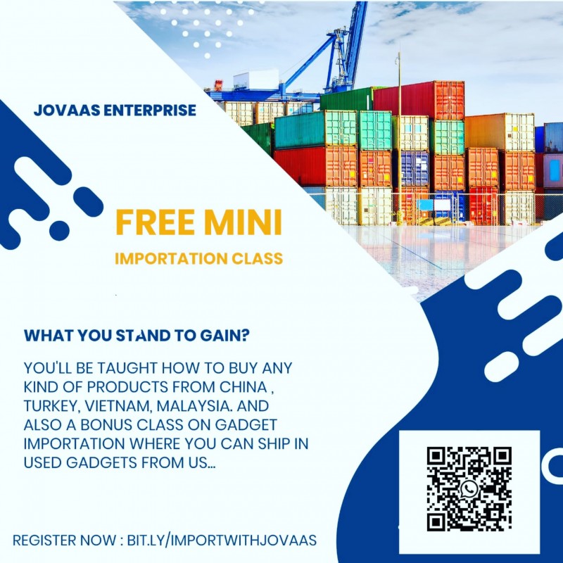 Buy Mini Importation class by Jaiyeola victor on Selar