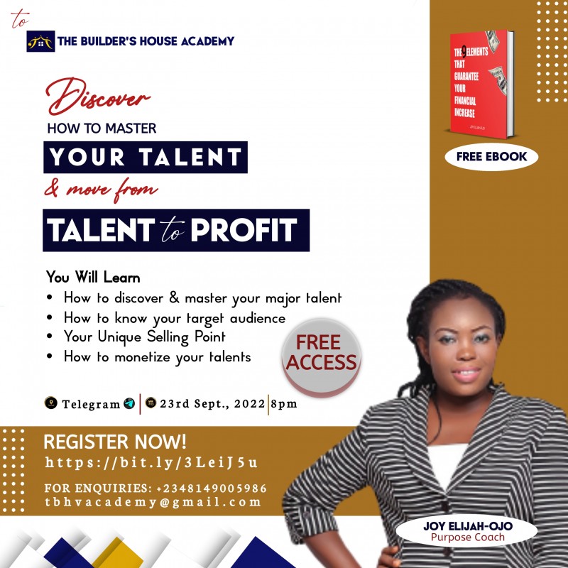 Get HOW TO MONETIZE YOUR TALENT by Joy Paul on Selar
