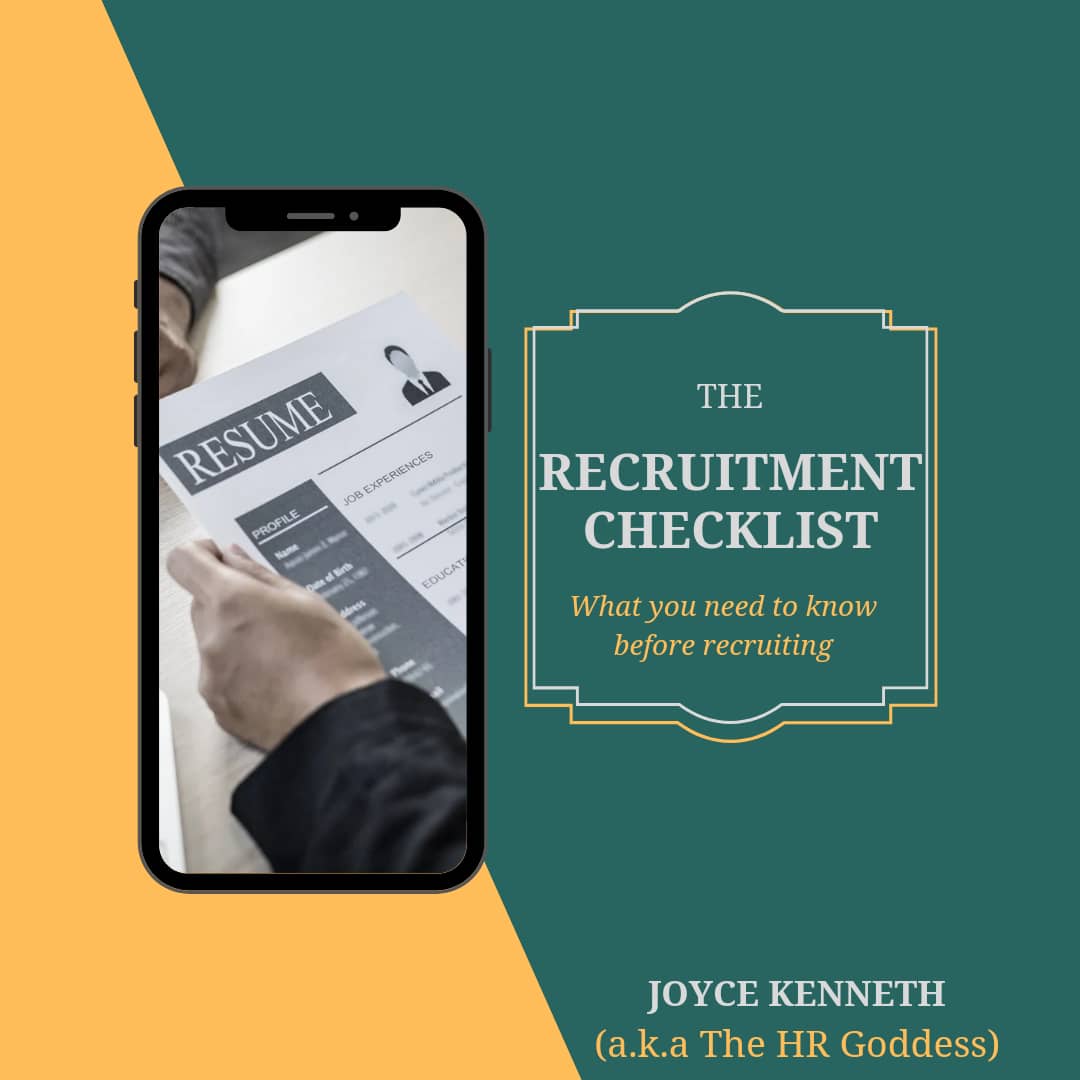 Get RECRUITMENT CHECKLIST by Thrive Leadership Consult on Selar