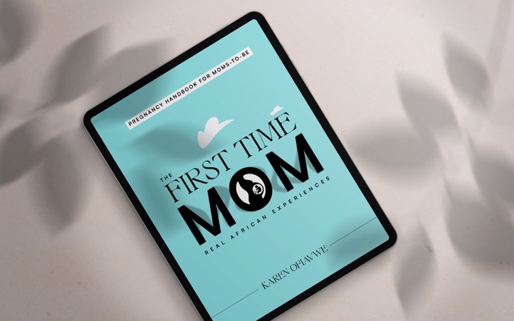 Buy THE FIRST TIME MOM : PREGNANCY HANDBOOK FOR MOMS-TO-BE by Karen ...