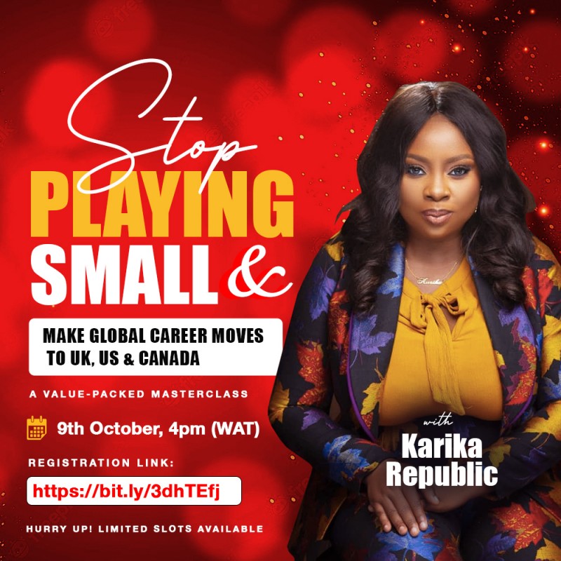 Buy Stop Playing Small and Make global career moves to the UK, US and ...