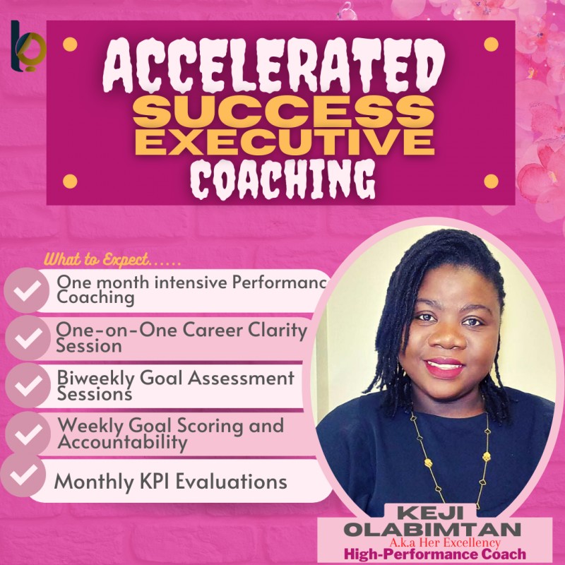 Buy Accelerated Success Executive Coaching by Keji OLABIMTAN on Selar