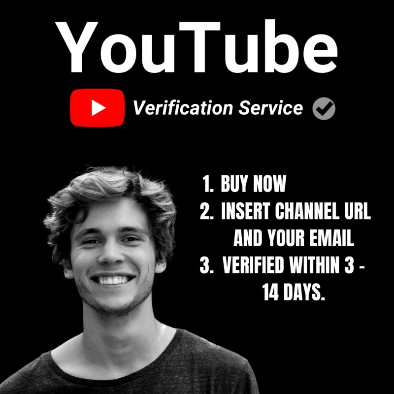 Buy Youtube Channel Verification Badge by Kenneth's Marketing Panel on ...
