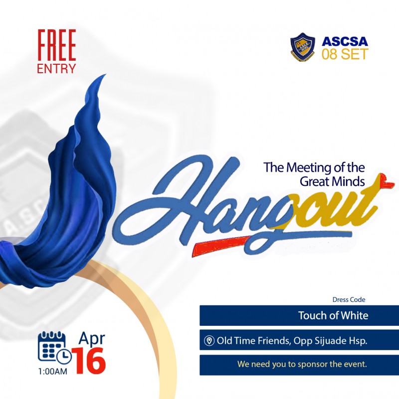 Get ASCSA 08 SET HANGOUT by Kehinde Ogunrinde on Selar