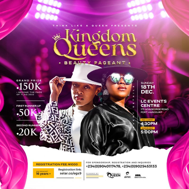 Buy Kingdom Queens Beauty Pageant 1.0 by Kingdom Queen on Selar