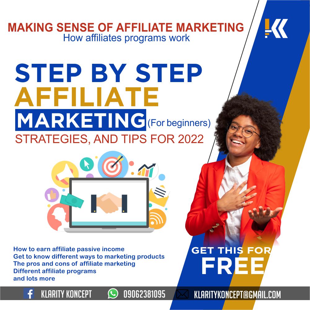 Get STEP BY STEP AFFILIATE MARKETING FOR BEGINNERS ( STRATEGIES AND ...