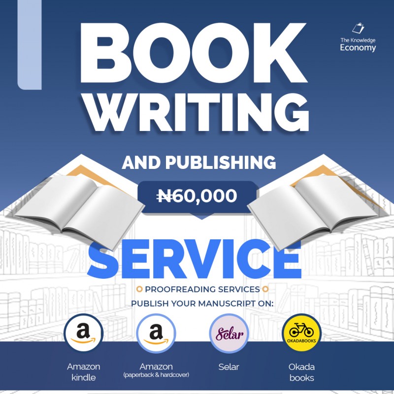 Buy Publish your manuscript on Amazon, Selar and Okada Books by ...