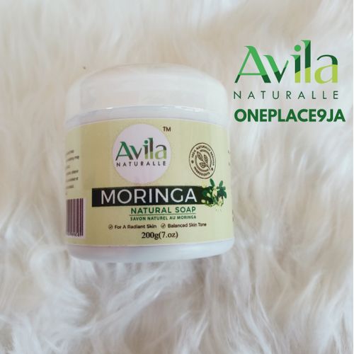Buy Avila Natural Moringa Soap by Koddie white on Selar