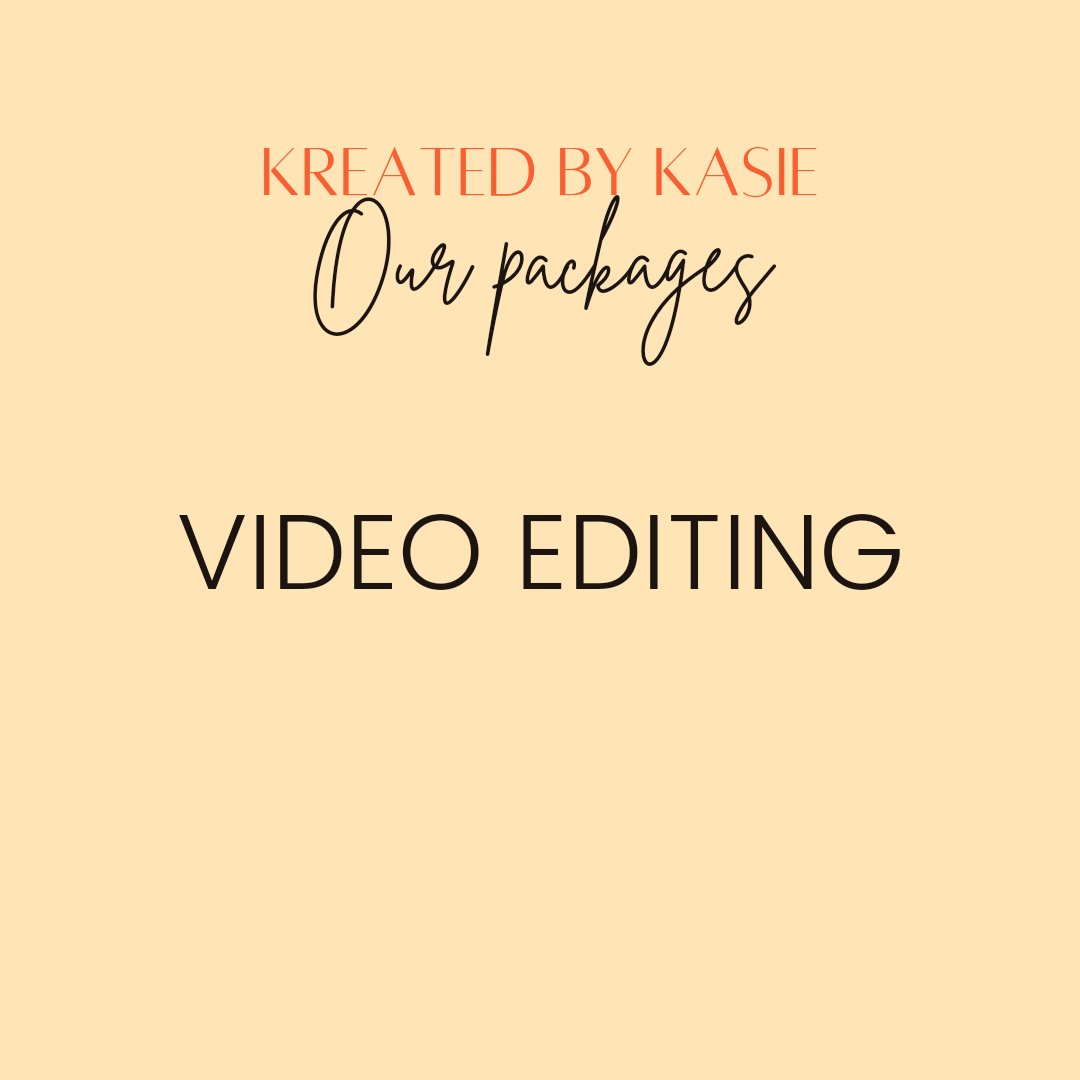 Buy Video editing pack by Kreated by Kasie on Selar