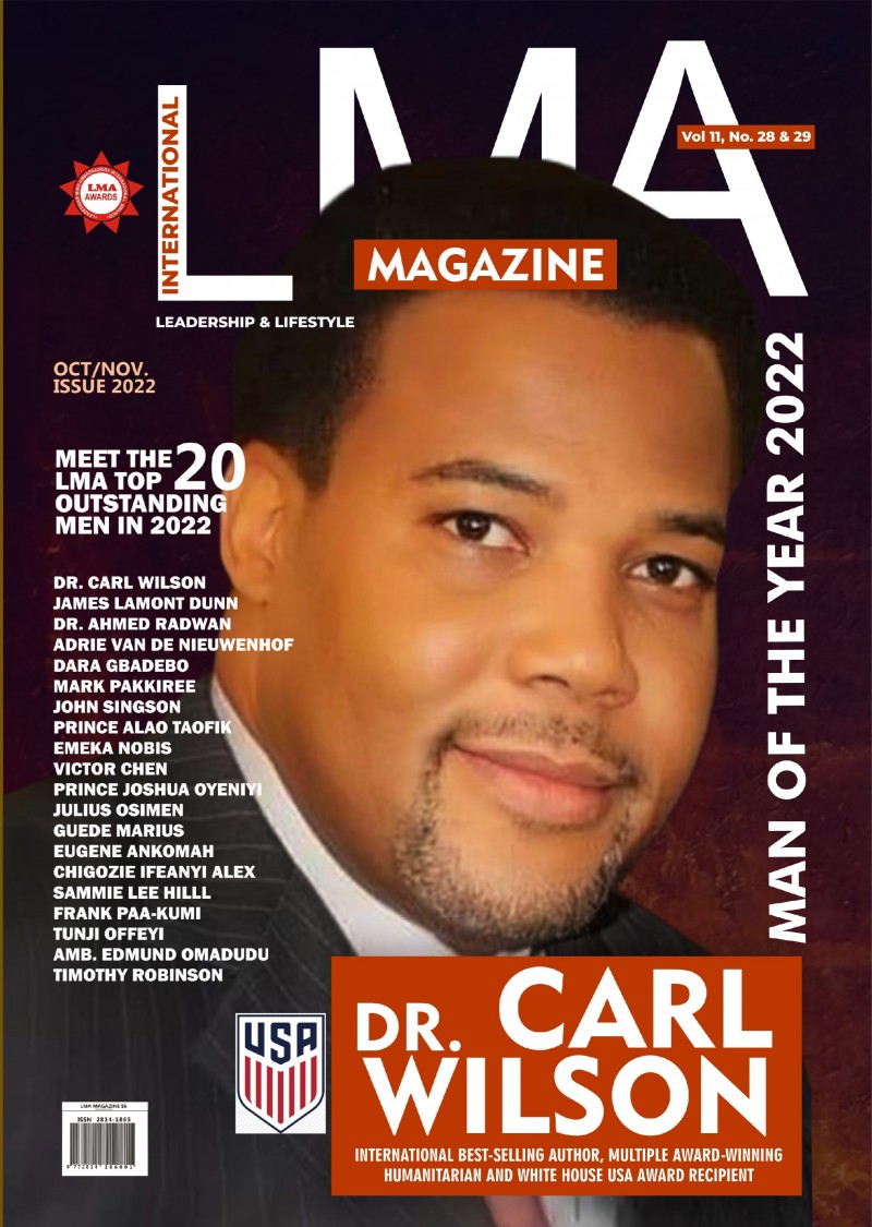 Buy INTERNATIONAL LMA MAGAZINE OCTOBER/NOVEMBER ISSUE 2022 WITH DR CARL ...