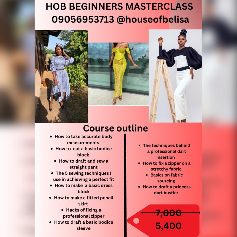 Buy Foundational class by House of belisa on Selar