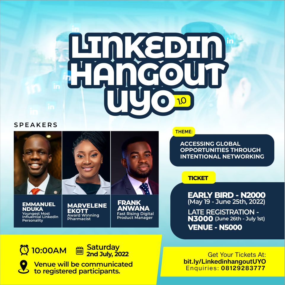 Buy LinkedIn Hangout Uyo by LinkedIn Community Uyo on Selar