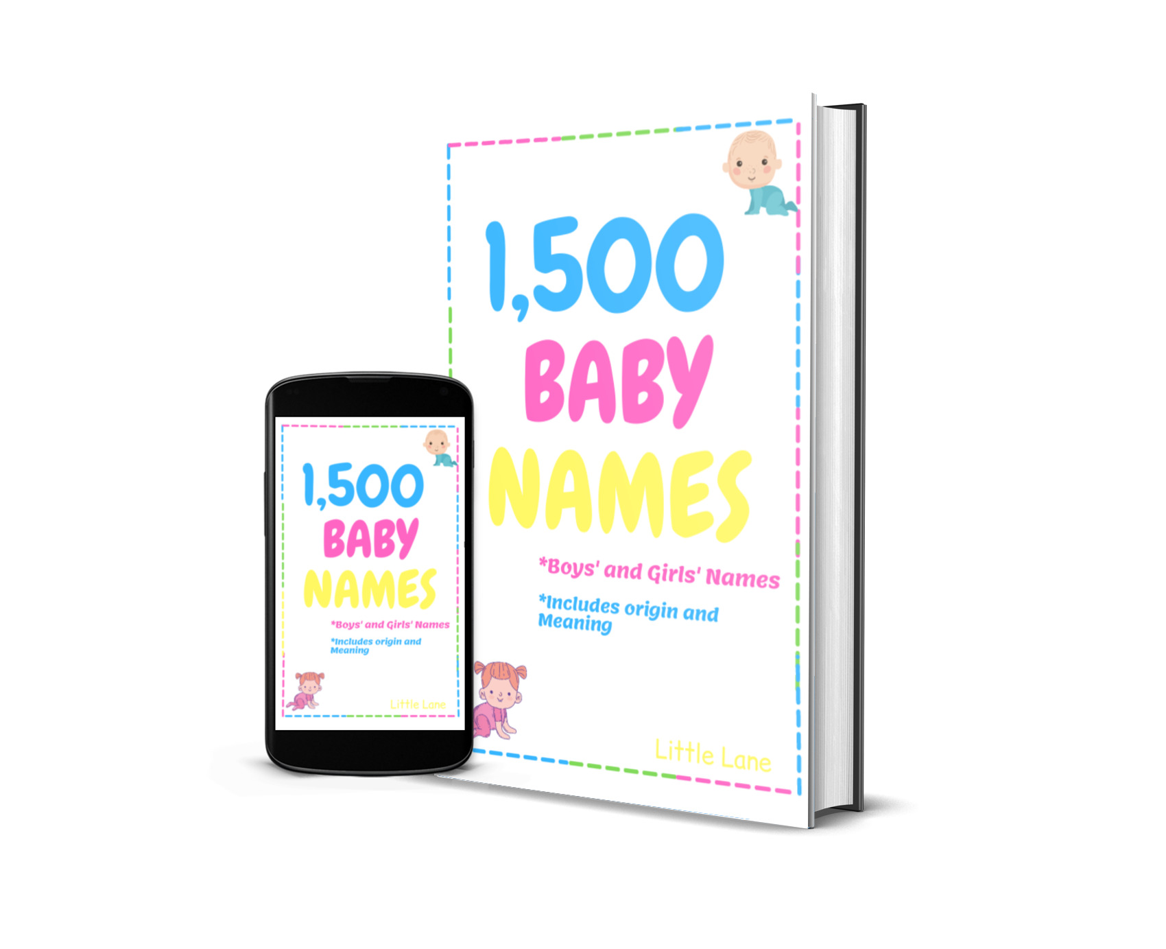 Buy 1,500 BABY NAMES by Little Lane on Selar
