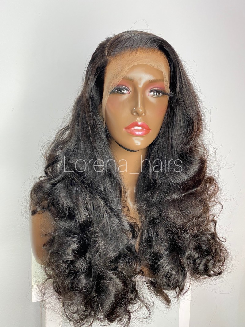 Buy SDD bouncy frontal wig by Lorenahairs on Selar