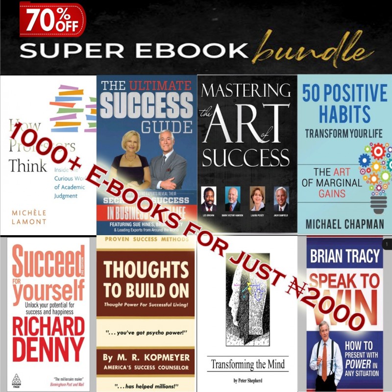 Buy SUPER EBOOK BUNDLE by Emode O Victor on Selar